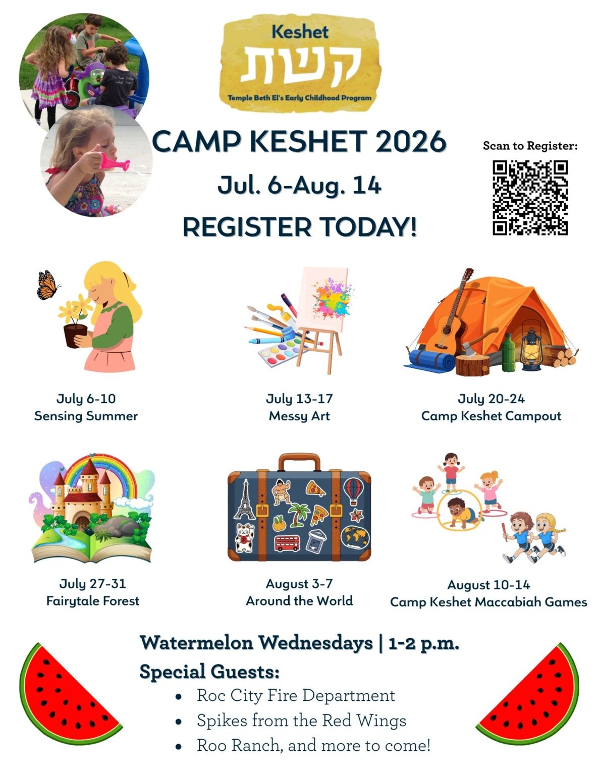 Camp Keshet | Temple Beth El - Conservative Synagogue in Rochester, NY